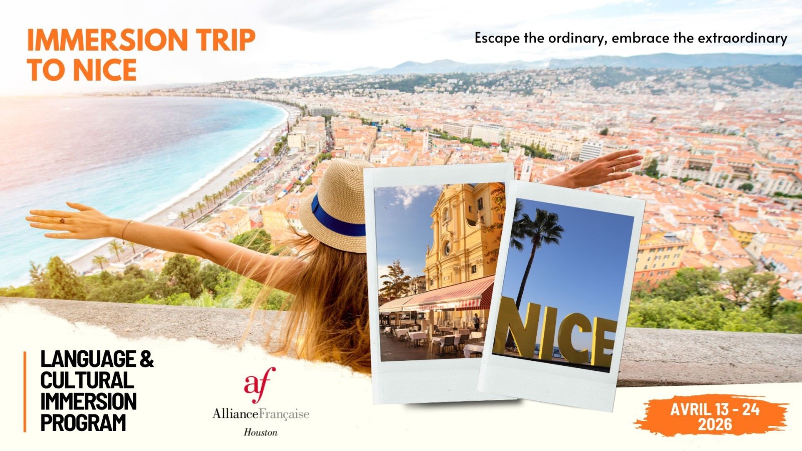 Language and Cultural Immersion Program to Nice - April 2026